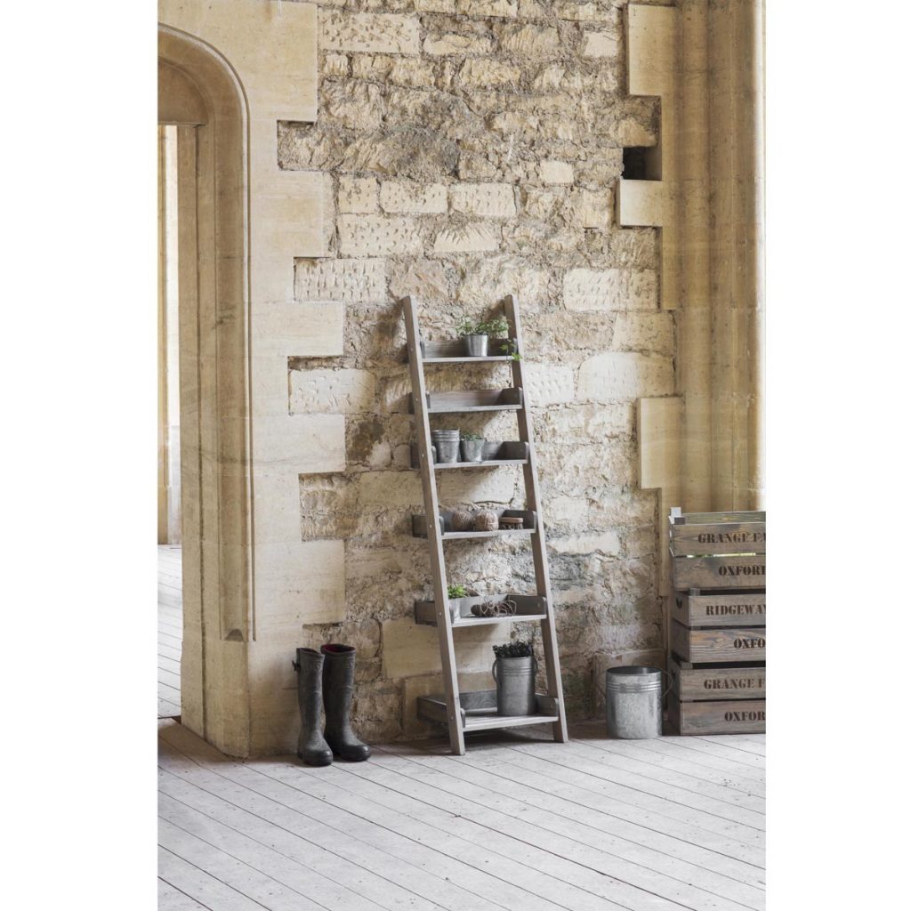 Natural Grey Aldsworth Shelf Ladder | Fizzy Fox Ripley