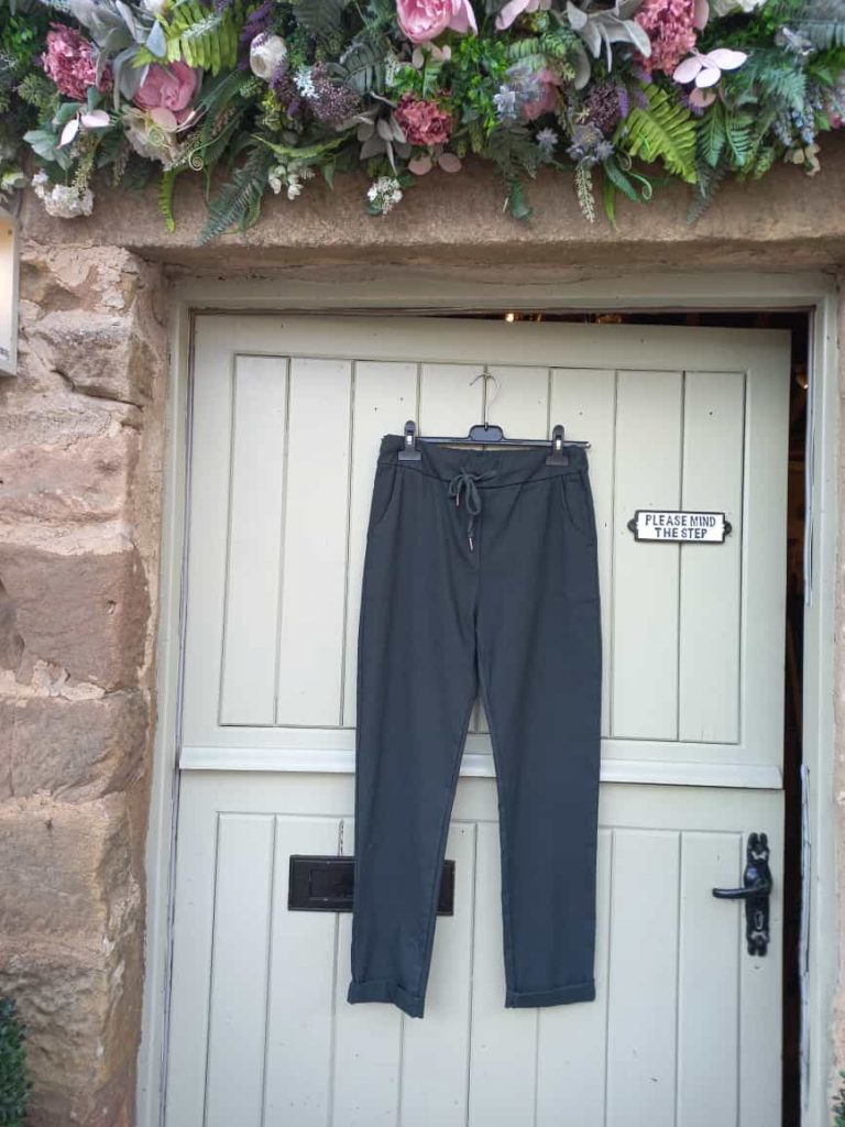 Regular Size Stretchy Magic Pants Trousers Dark Grey | Fizzy Fox Ripley